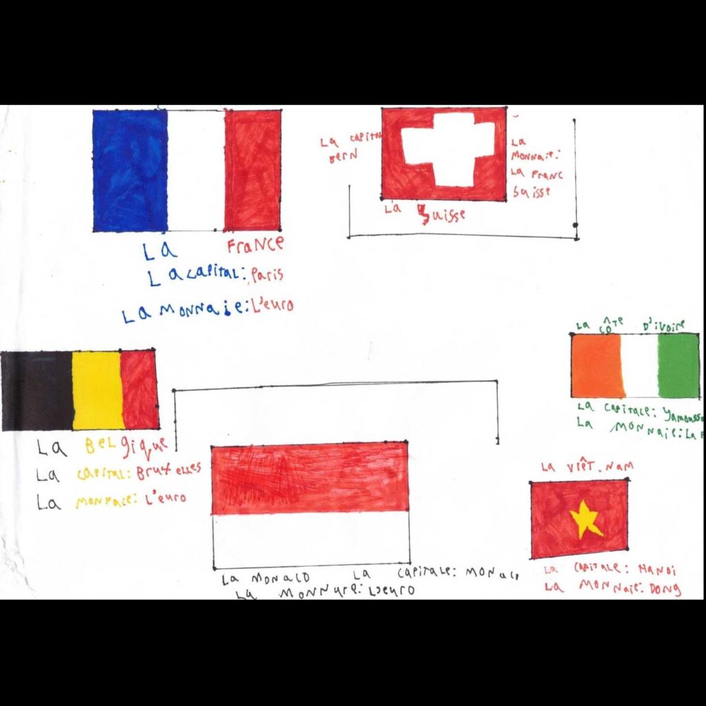 Francophonie Posters done by 1st & 3rd year pupils (by Ms Kuruc)- Pics ...