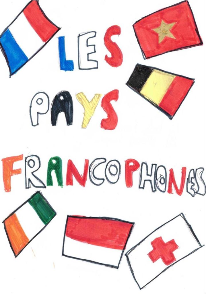 Francophonie Posters done by 1st & 3rd year pupils (by Ms Kuruc)- Pics ...