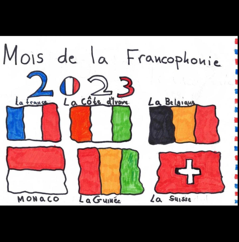 Francophonie Posters done by 1st & 3rd year pupils (by Ms Kuruc)- Pics ...