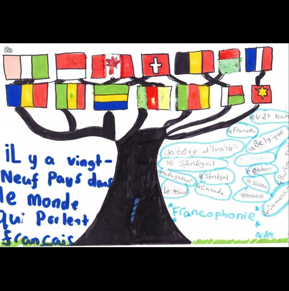 Francophonie Posters done by 1st & 3rd year pupils (by Ms Kuruc)- Pics ...