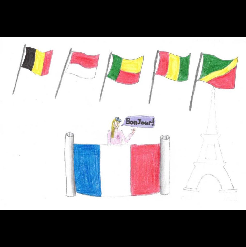 Francophonie Posters done by 1st & 3rd year pupils (by Ms Kuruc)- Pics ...